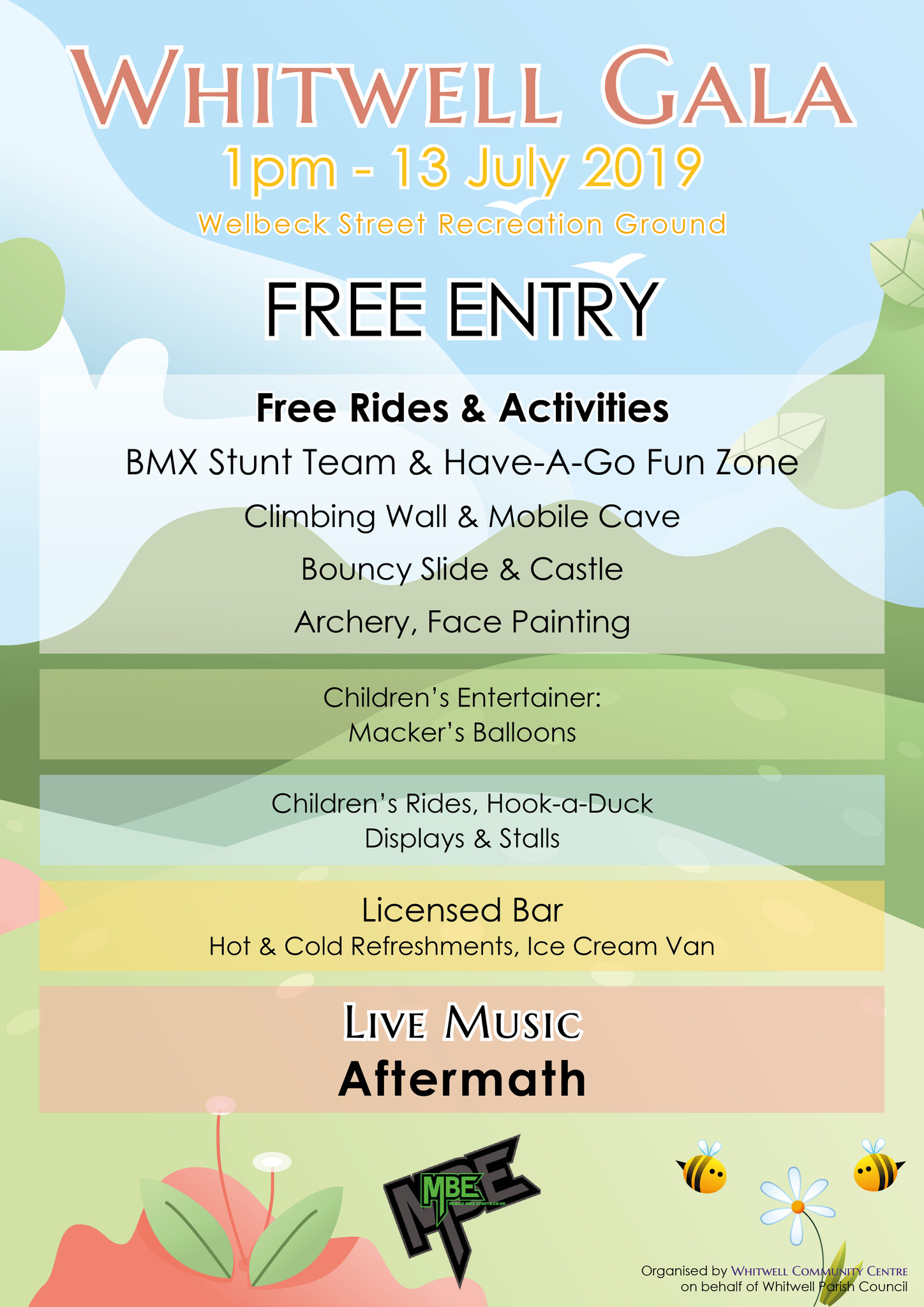 WHITWELL VILLAGE GALA | Whitwell Community Centres
